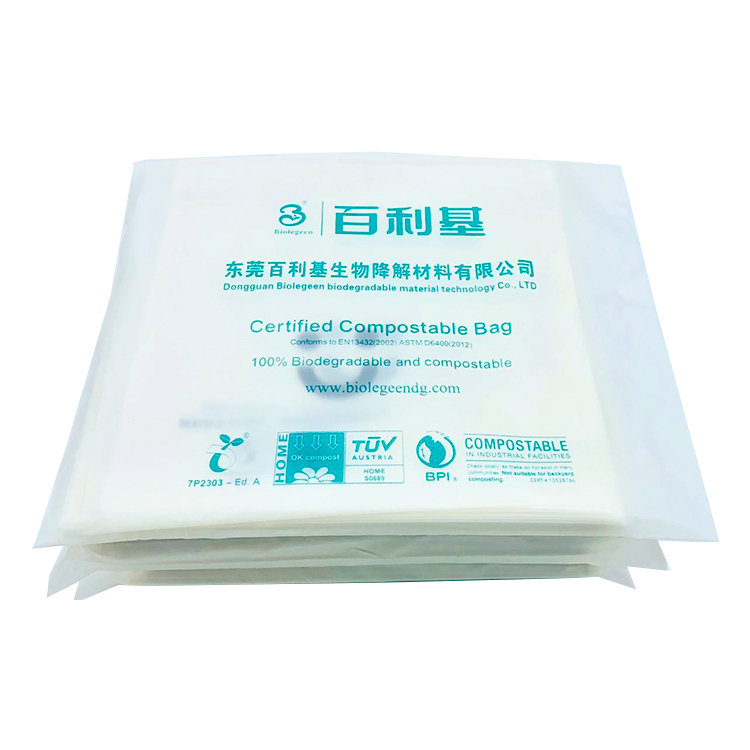 PBAT+PLA FLAT POUCH FOR FOOD CARRIED WITH EDGE SEALING - Buy Bread bag ...